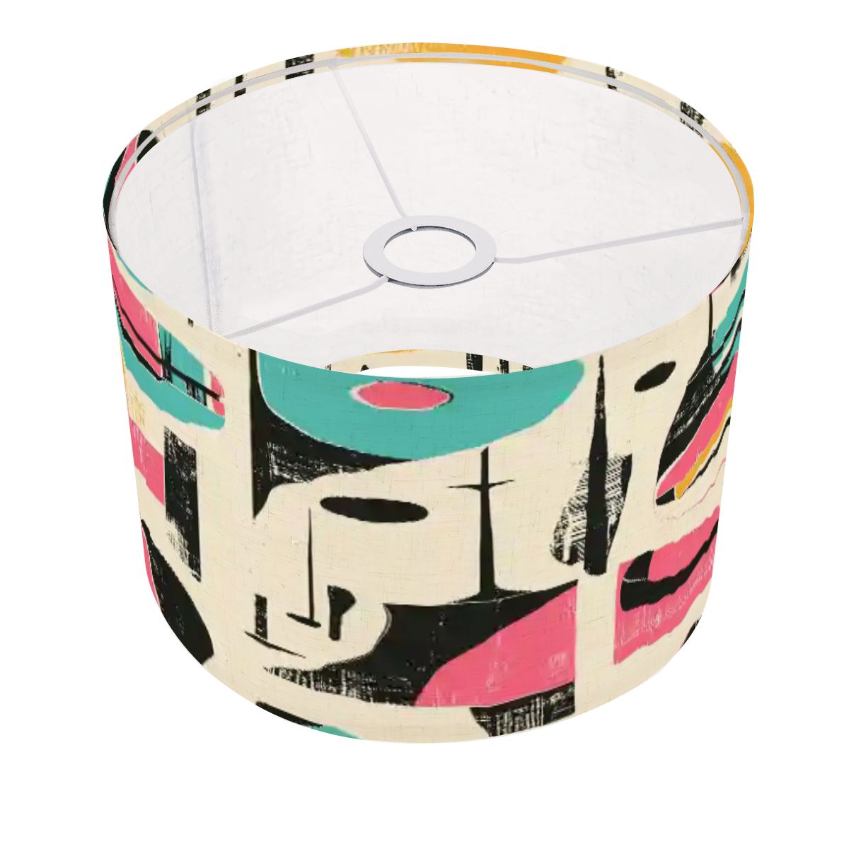 Mid Century Modern Retro Abstract Lamp Shade – Kate McEnroe New York