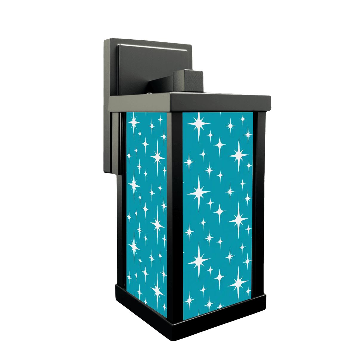 Starburst Mid Century Modern Wall Sconce, Retro MCM Outdoor Porch Ligh ...